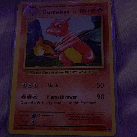 Toys | Chameleon Pokemon Card | Poshmark